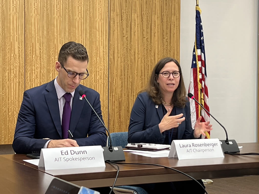 羅森伯格來台會各總統參選人 強調美國不會選邊站 – 芋傳媒 TaroNews