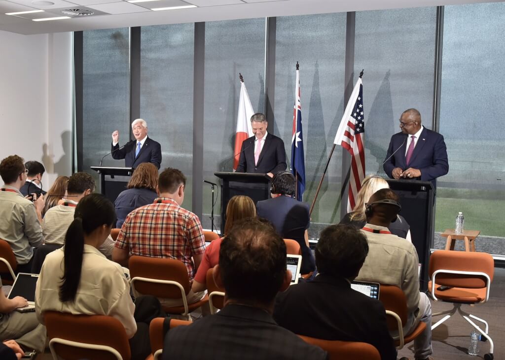 澳日美防長會談 聯合聲明強調台海和平重要性 – 芋傳媒 TaroNews