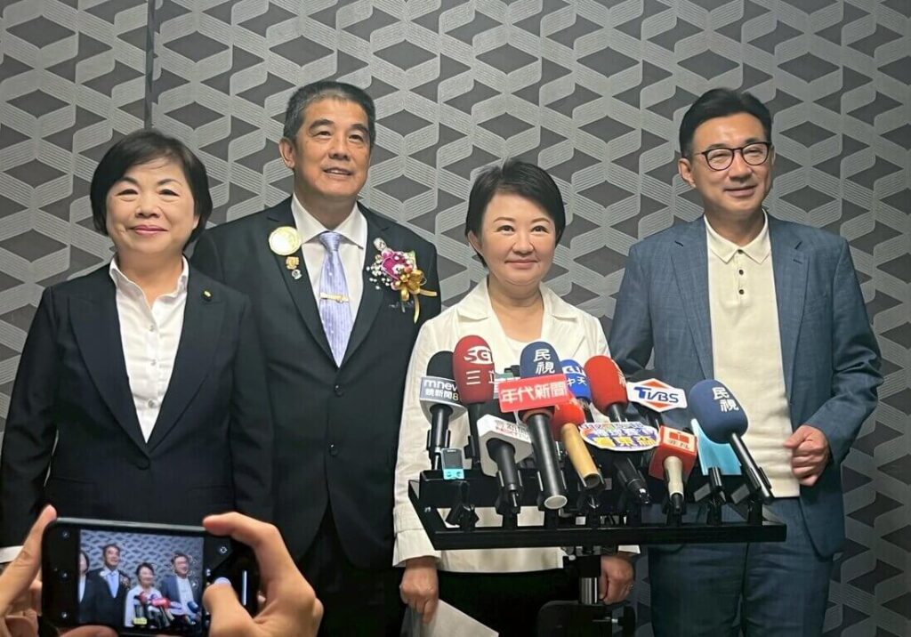 盧秀燕不選國民黨主席 黃國昌：有結果後可討論2026 – 芋傳媒 TaroNews