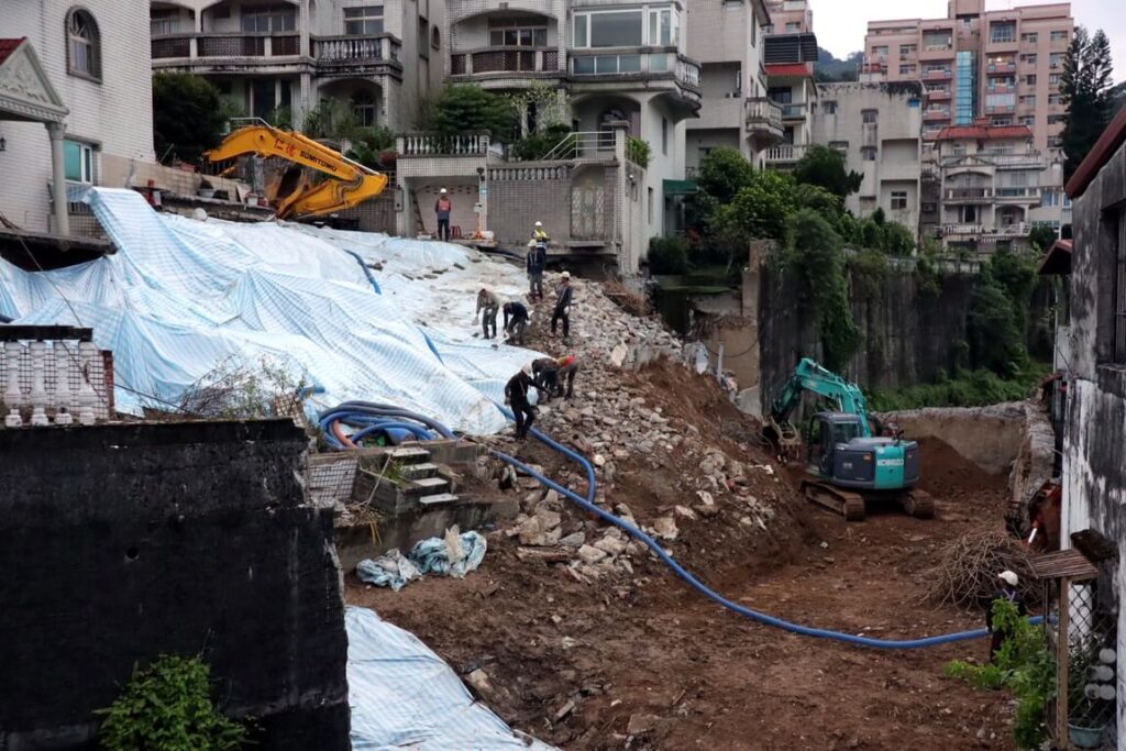 新店社區災後復原初完成 50名住戶2日將返家園 – 芋傳媒 TaroNews