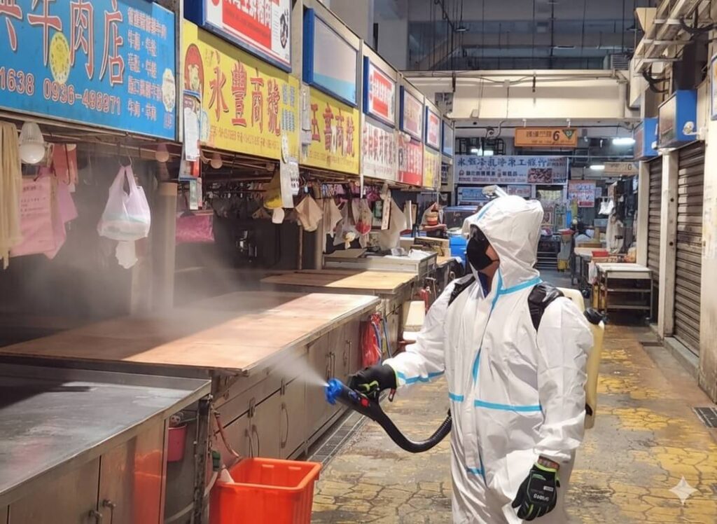 禁運禁宰將解除 中市清消50處市場迎豬肉攤復業 – 芋傳媒 TaroNews